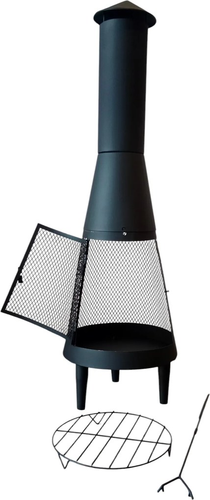 IQ Garden Ohniště s komínem 110 cm IGNIRA 327230