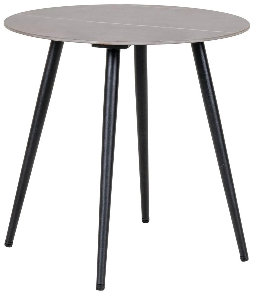 Nordic Experience Odkládací stolek Lasr s šedou keramickou deskou