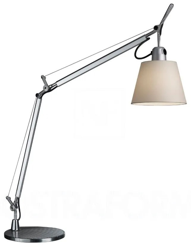 ARTEMIDE - Stolní lampa Tolomeo Basculante Tavolo - pergamen