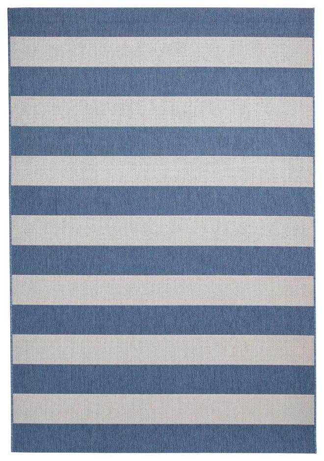 Béžovo-modrý venkovní koberec 230x160 cm Santa Monica - Think Rugs