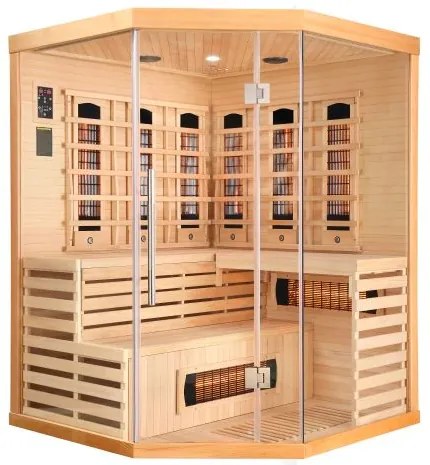 RAKOUSKÝ produkt - Infrasauna DELUXE (J21150) 150x150x200 (3-4 osoby)