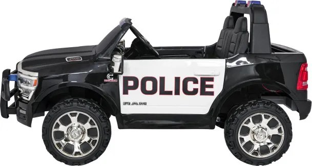 Elektrické autíčko RAM 3500 policejní černé