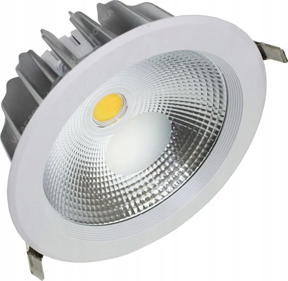 Led zapuštěná lampa 40W bílá 4800lm VT-26451
