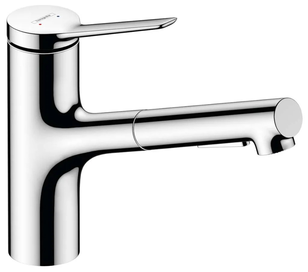 Hansgrohe Zesis M33 - Dřezová baterie 150, s výsuvnou sprškou, chrom 74800000