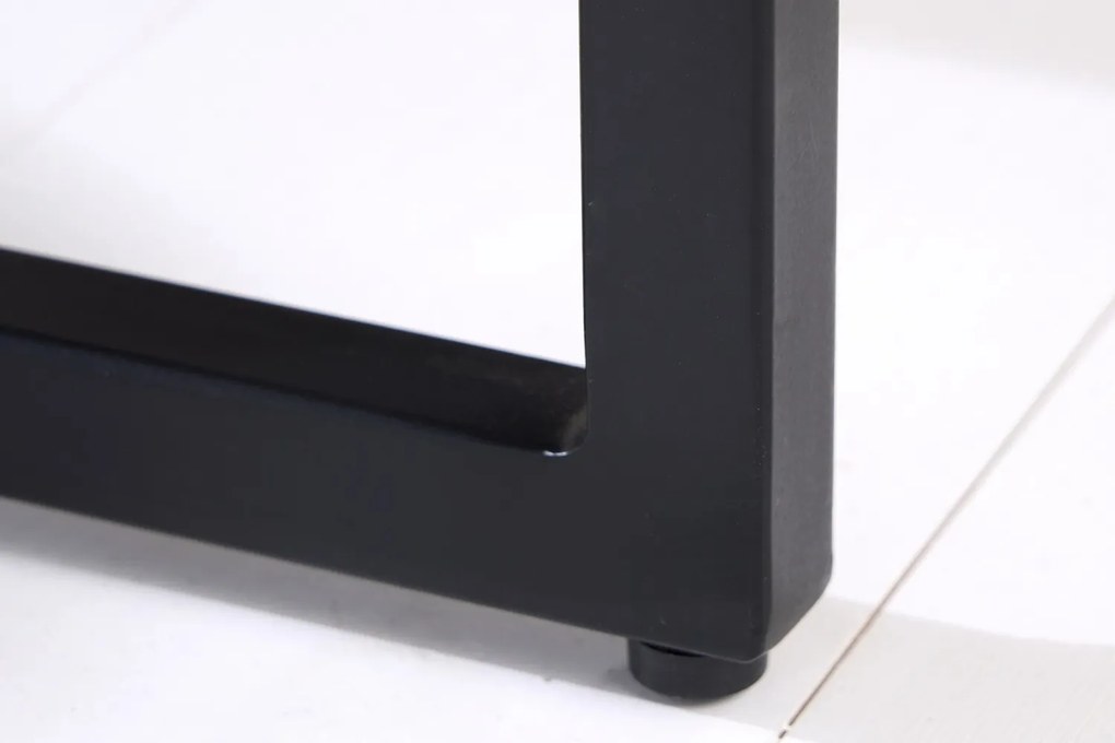 Designový konferenční stolek Argentinas 110 cm mango - břidlice