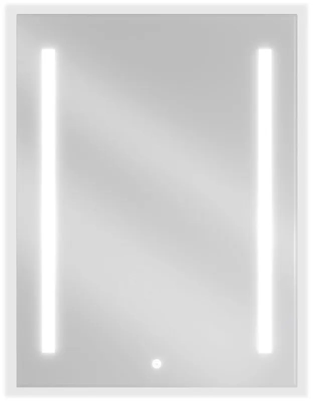 Mexen Remi podsvícené koupelnové zrcadlo 60 x 80 cm, LED 6000K, ventilátor - 9804-060-080-611-00