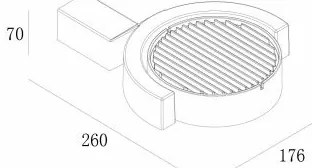 Gardino LX1241A - LED Venkovní nástěnné svítidlo MARGHERITA LED/15W/230V IP54