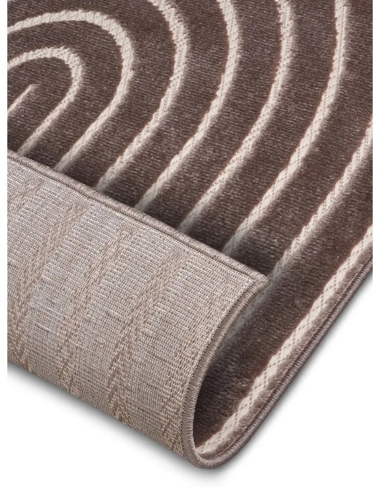 Hnědý koberec 160x235 cm Iconic Wave – Hanse Home