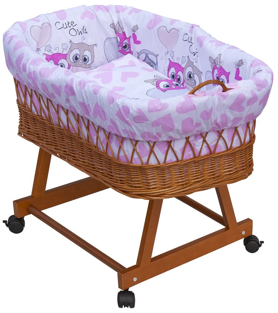Košík pro miminko Scarlett Kulíšek - růžová