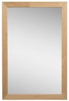 SCANDI Závěsné zrcadlo Menera 90x60 cm, dub