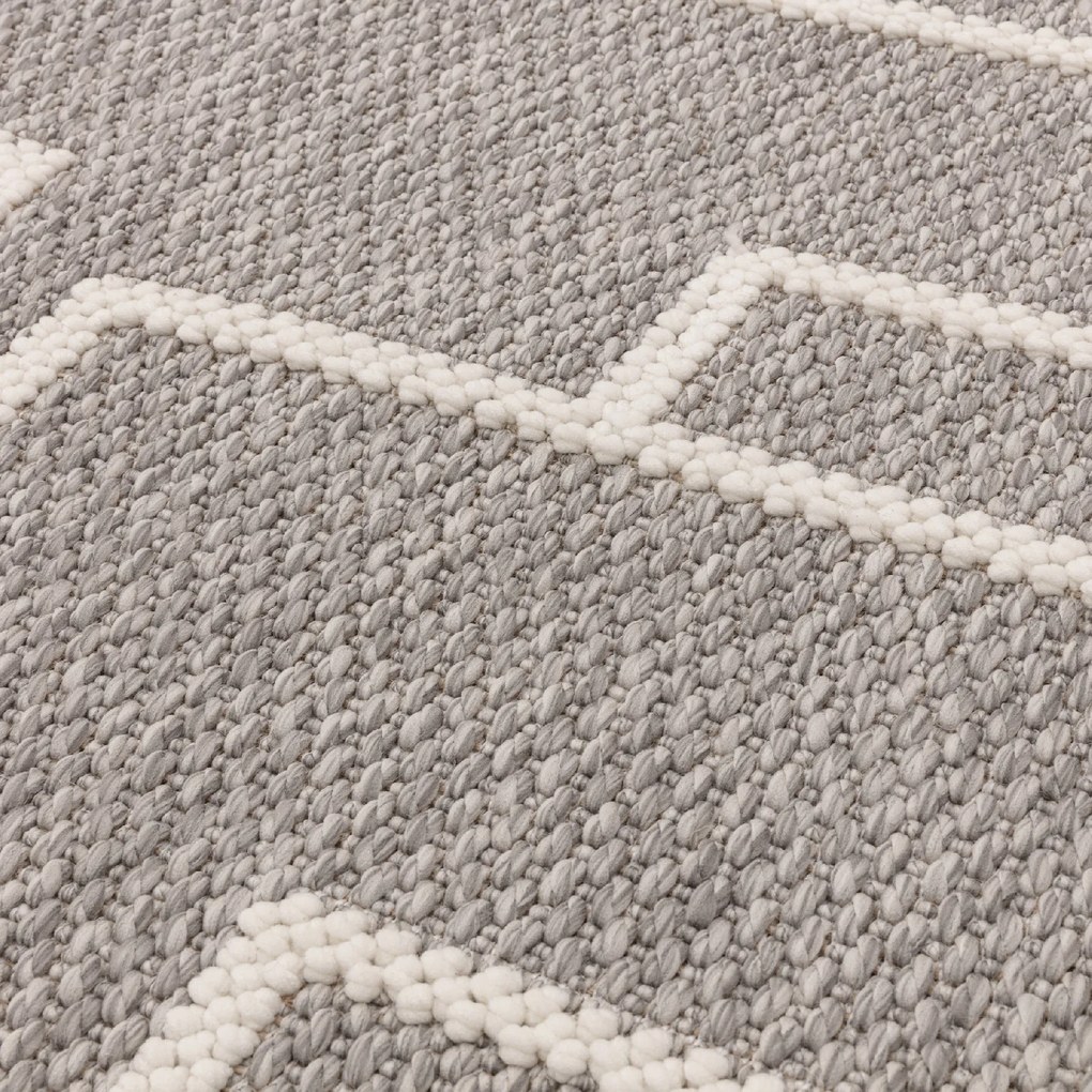 Tribeca Design Kusový koberec Sides Track Grey Rozměry: 80x150 cm