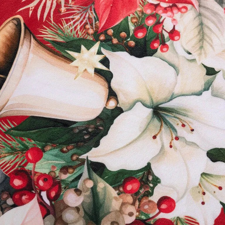 Středový ubrus RED POINSETTIA 85 x 85 cm