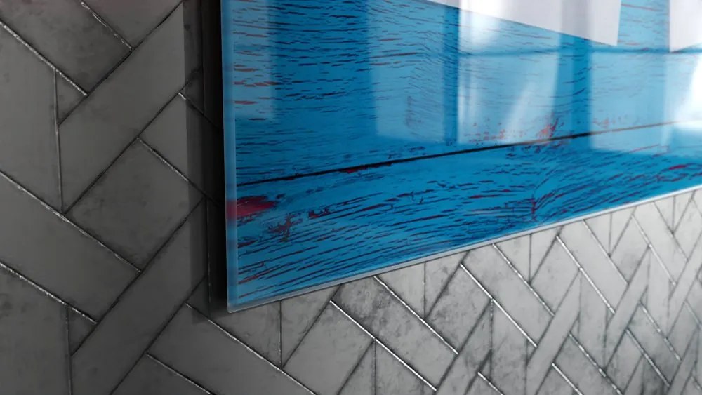 Allboards,Skleněná magnetická tabule- dekorativní obraz POZNÁMKY PLÁNOVAČ 90x60 cm,TS96_40009