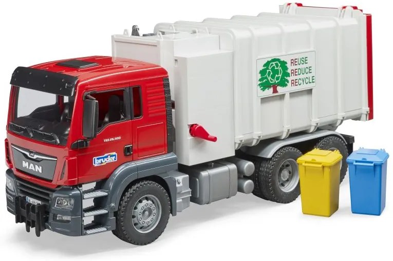Bruder 3761 MAN TGS Popelářské auto