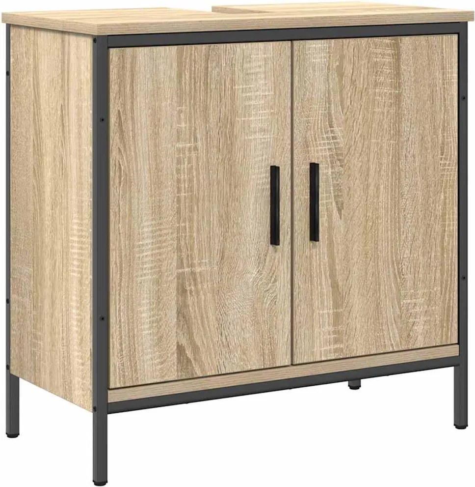 Sada koupelnového nábytku 3 ks Hnědá 60 x 30 x 60 cm 3345150