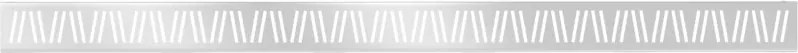 Mexen Flat M22 kryt na liniový odtok 80 cm, inox - 1029080