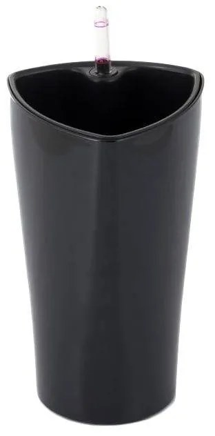 Samozavlažovací květináč G21 Trio mini černý 26cm