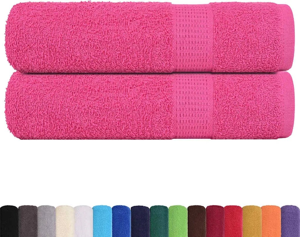 osušky FROGN 2 ks růžové 70x140 cm 360 gsm 137049