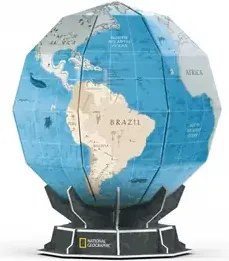 CubicFun Puzzle 3D Glóbus (stírací) / 32 dílků / od 8 let