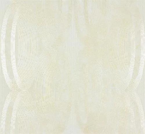 Vliesové tapety na zeď Ornamental Home 55219, elipsy perleťově bílé, rozměr 10,05 m x 0,53 m, Marburg