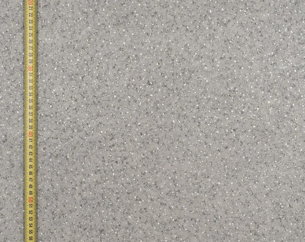 Lentex, PVC podlaha - lino Flexar PUR 542-01 sv. šedá, na míru, šíře 2m,4m, šedá, bez podkladu, kancelář