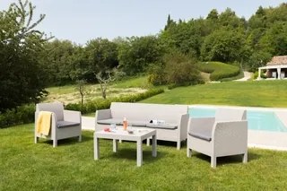 TOOMAX MATILDE 5 SEATER zahradní plastový set - šedá