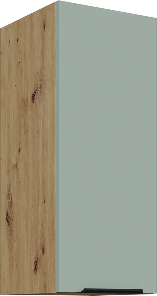 ARIA st | horní skříňka 30 G-72 1F policová | 30 cm | ANTI FINGERPRINT povrch | artisan/aquamarine