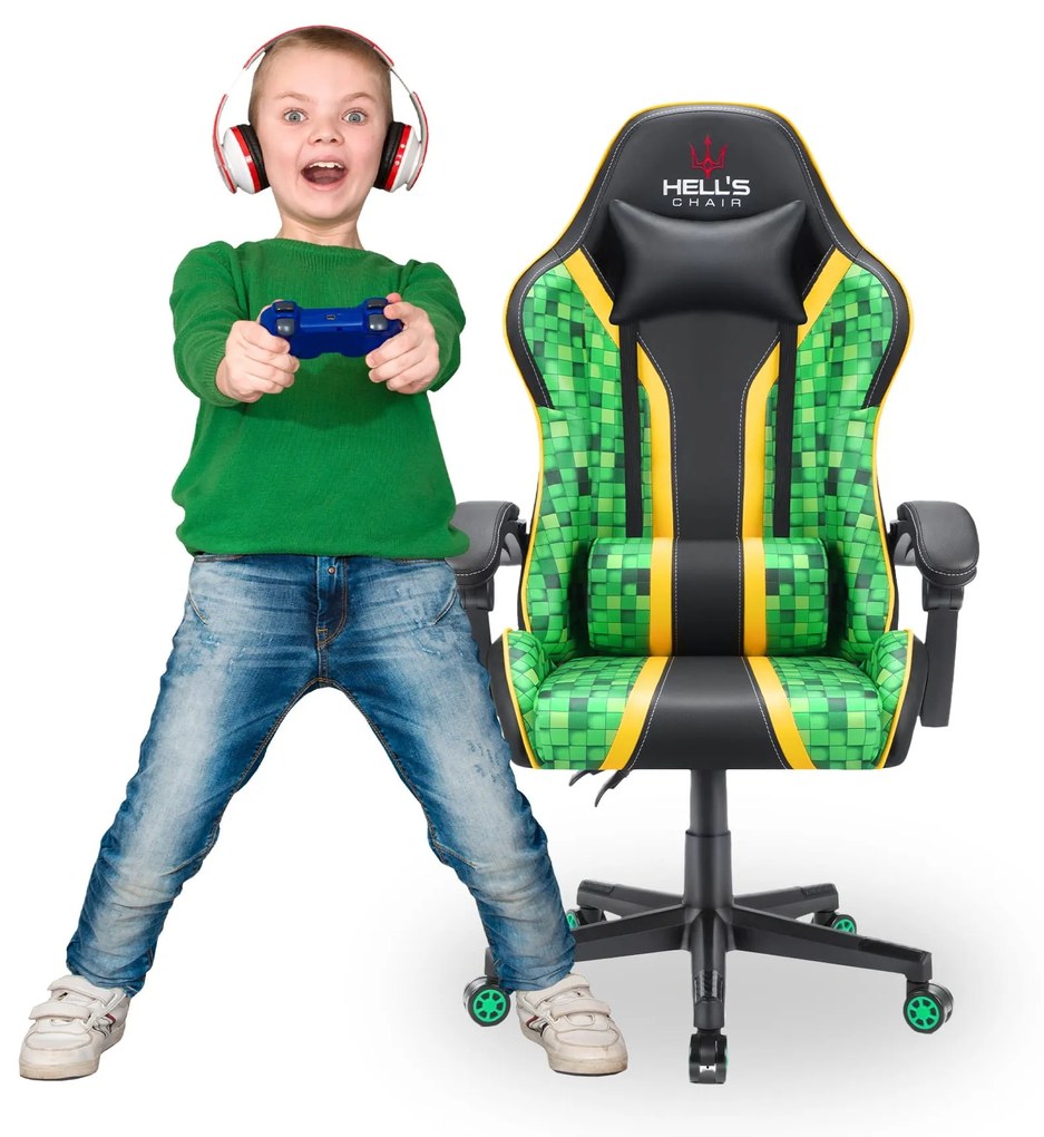 Dětská hrací židle HC - 1005 HERO Minecraft