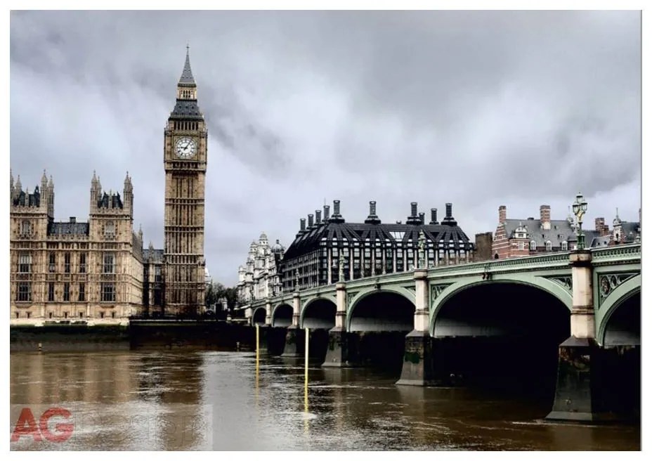 Fototapeta vliesová čtyřdílná Londýn