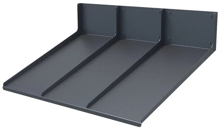 Kovová stříška nad dveře RainBlock 124 x 85 cm ✔ Hmoždinky Fischer (12 ks) – plná zeď, beton ✔ Žárový pozink