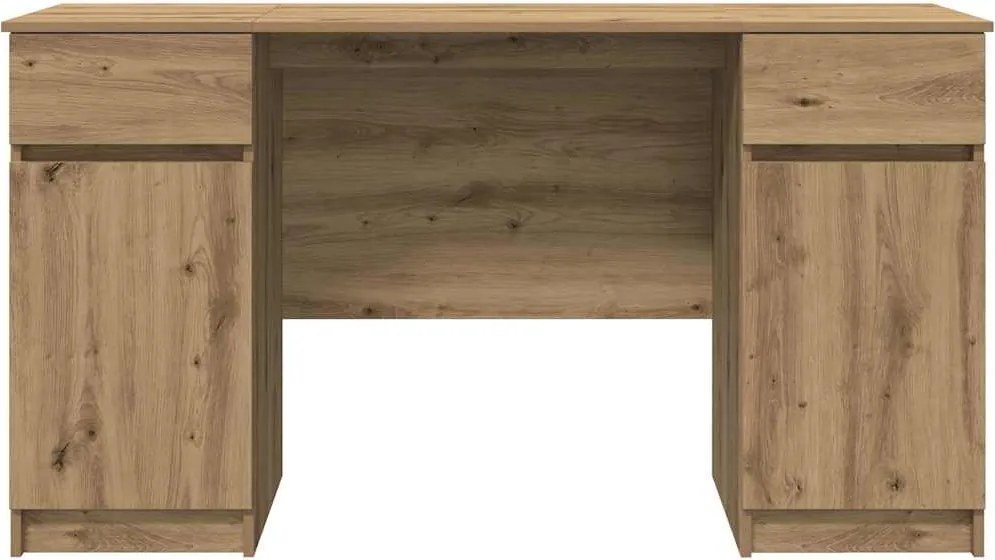 Stůl dub artisan Kompozitní dřevo 140 x 49 x 76 cm 3328515