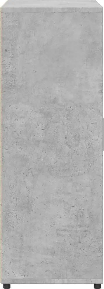 Příborníky 2 ks betonově šedé 60 x 31 x 84 cm kompozitní dřevo 3276591