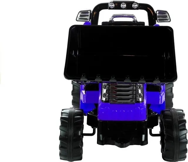 LEAN CARS Elektrický traktor na baterie ZP1005 pro děti modrý