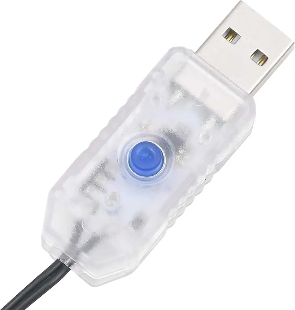 Umělý vánoční stromek s 300 LED 180 cm 3315775