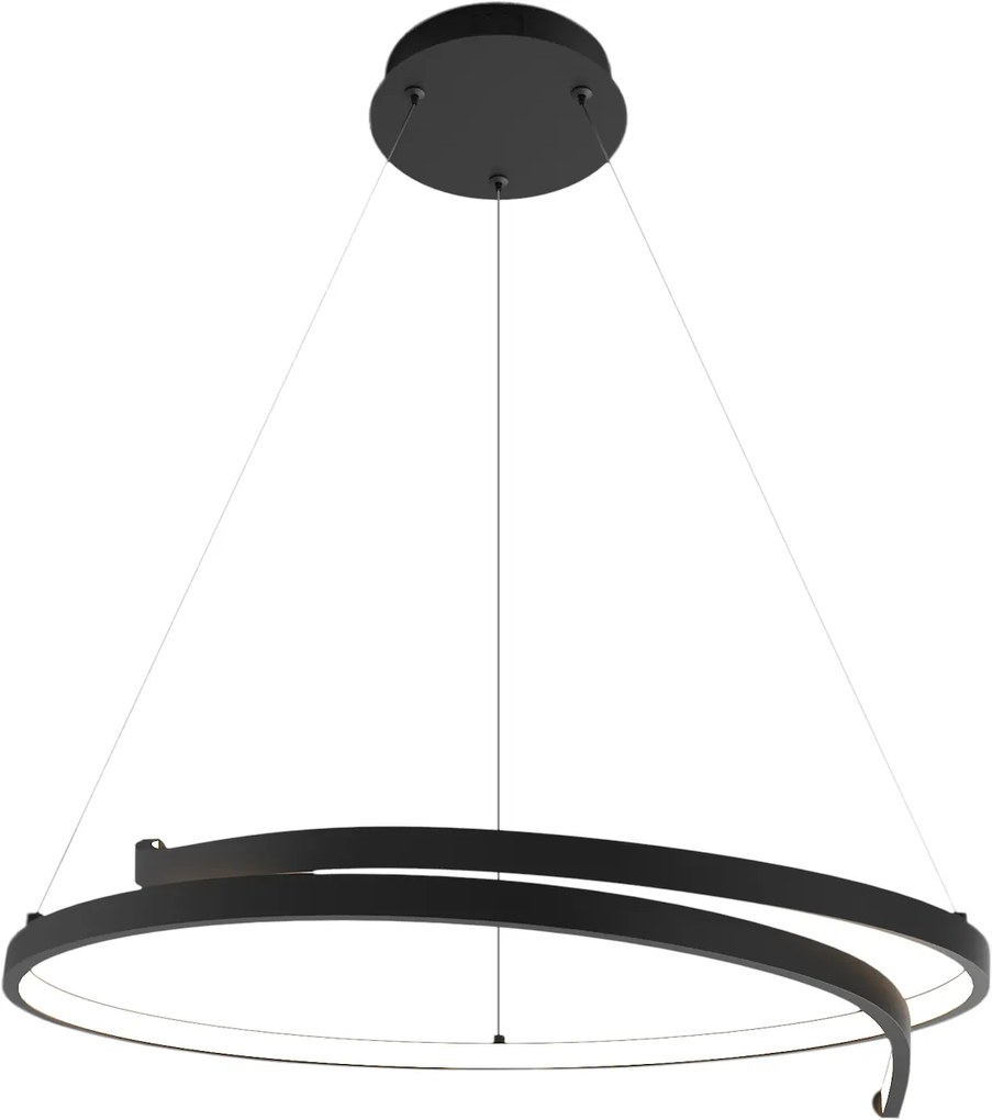 Závěsné LED svítidlo Lorenzo, 1x LED 35w, 4000k, b