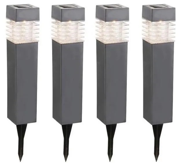 Globo 33269-4 - SADA 4x LED Solární lampa LED/0,06W/3,2V IP44