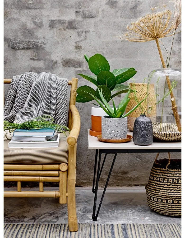Kovový zahradní konferenční stolek 60x90 cm Mundo – Bloomingville