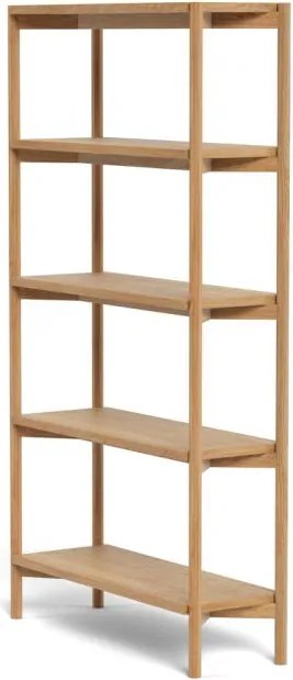 ACTONA Knihovna BRAIDWOOD dub 86x30x160 cm