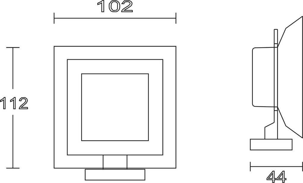 Aqualine Aqualine, APOLLO mýdlenka, mléčné sklo, 1416-02
