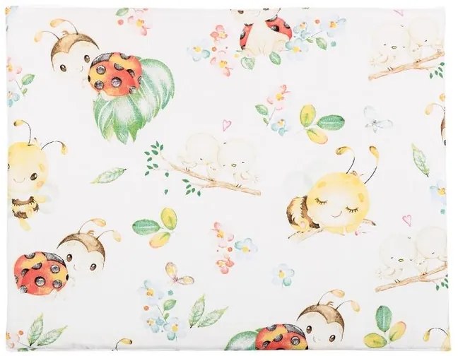Bellatex Polštářek pro kojence do postýlky 42x32 cm tenký Beruška