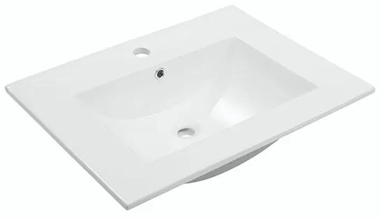 A-Interiéry Koupelnová skříňka s keramickým umyvadlem Flume 60 - flume_60