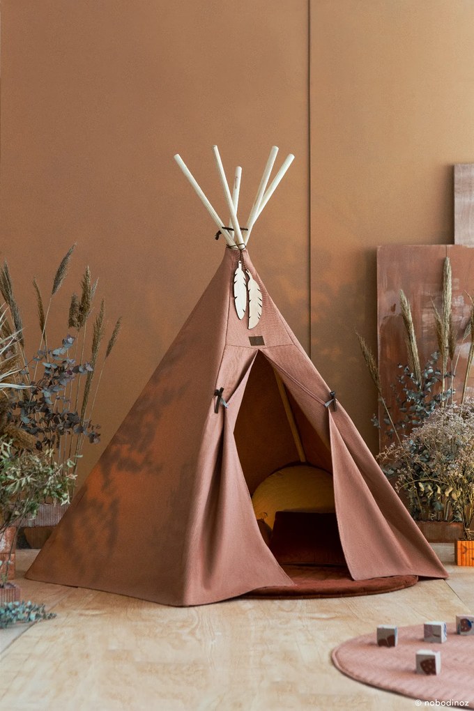 Nobodinoz Nevada TeePee Sienna Brown