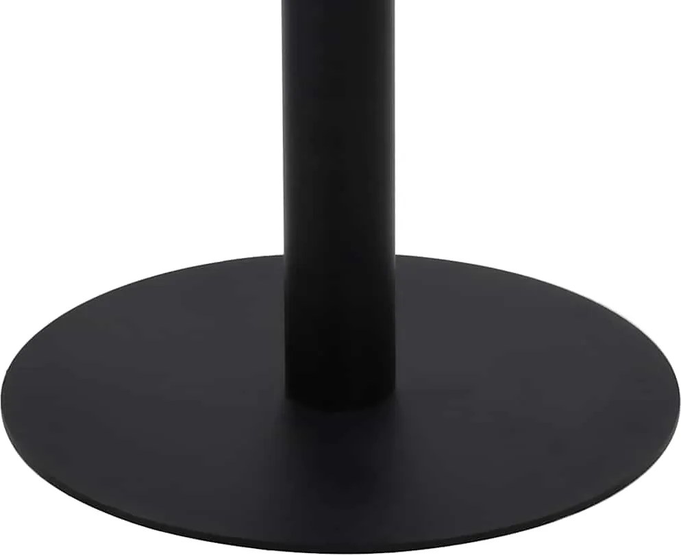 Bistro stolek tmavě hnědý 80 cm MDF 286425