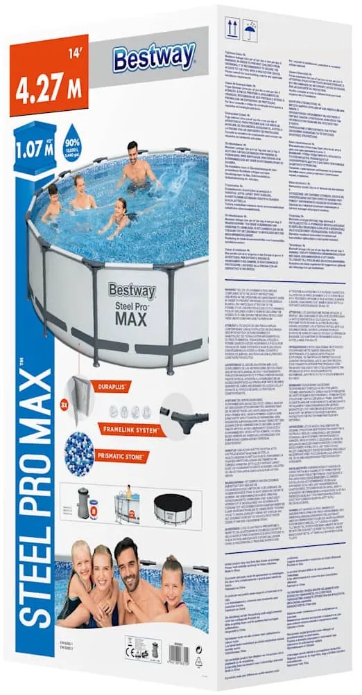 Bestway Bazénový set Steel Pro MAX 427 x 107 cm