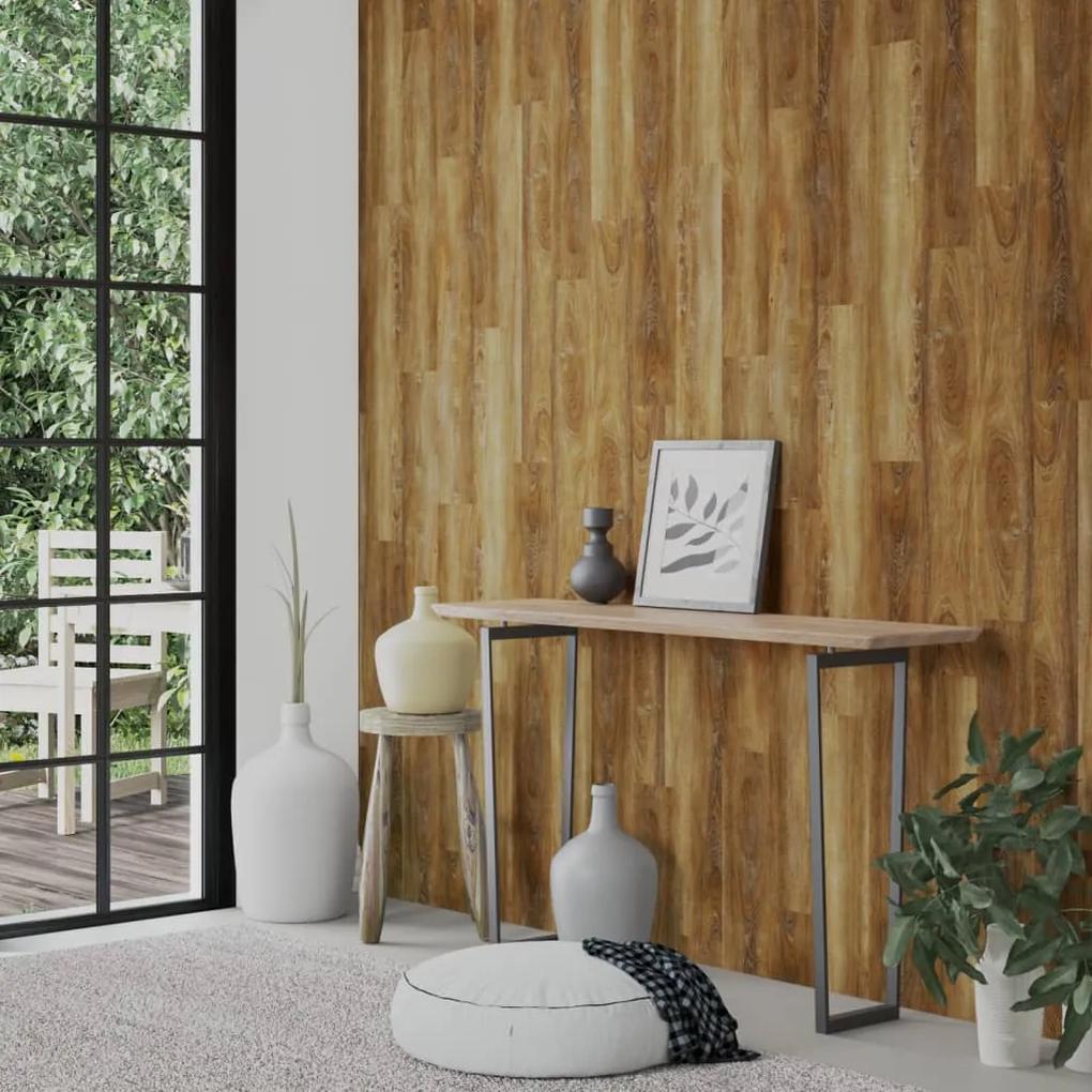 Nástěnné panely vzhled dřeva hnědé PVC 2,06 m² - Default Title