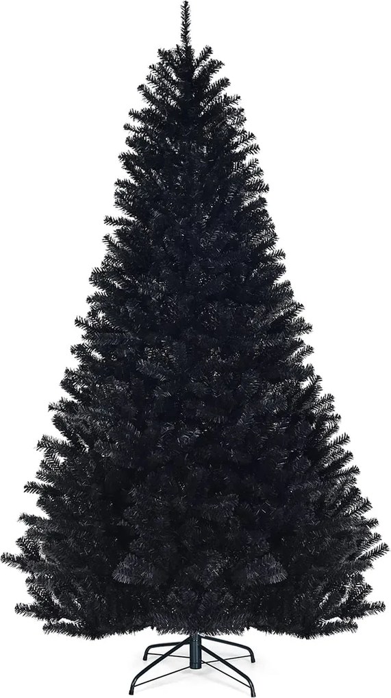 Costway 225 cm umělý vánoční stromek umělý stromek Vánoční