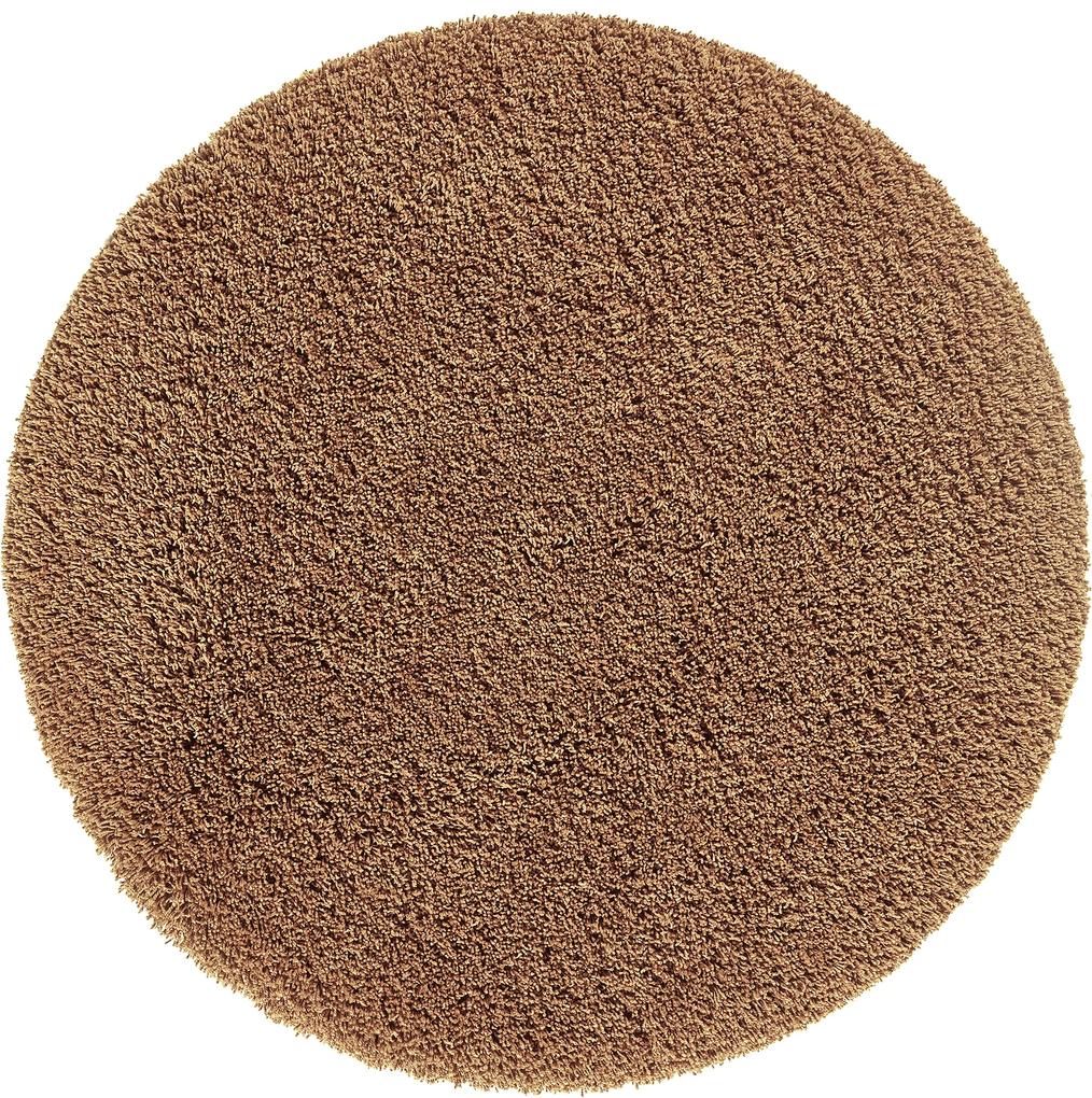 Koupelnový kobereček Musa 80 cm skořicový