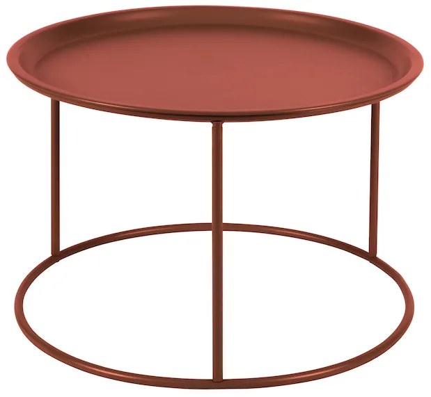 Ivar L příruční stolek červený 56 cm