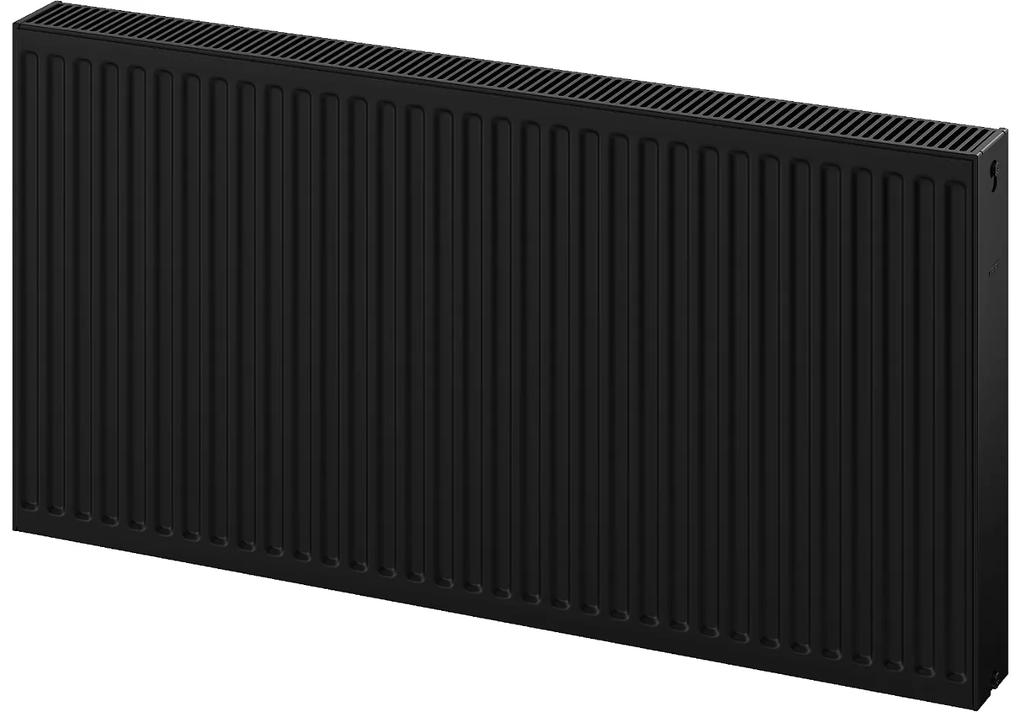 Mexen C22, panelový radiátor 600 x 900 mm, boční připojení, 1487 W, černá, W422-060-090-70