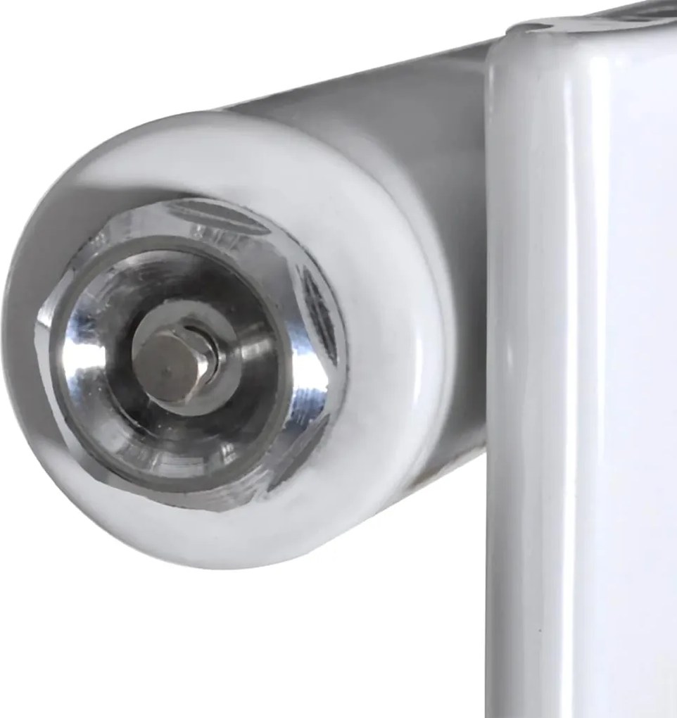 Lamelový radiátor bílý 542 mm x 900 mm 140625